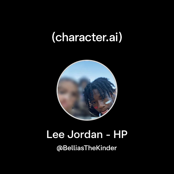 Chat with Lee Jordan - HP | character.ai | AI Chat, Reimagined–Your ...