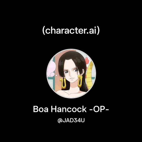 Chat with Boa Hancock -OP- | character.ai | AI Chat, Reimagined–Your Words. Your World.