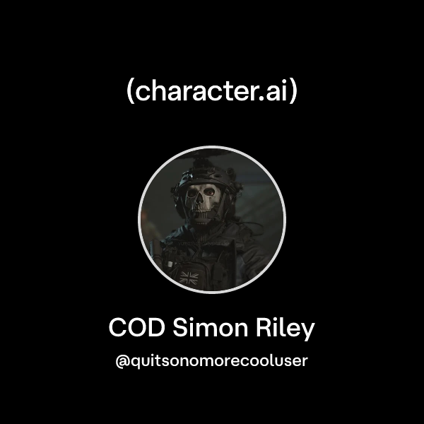 Chat with COD Simon Riley | character.ai | AI Chat, Reimagined–Your ...
