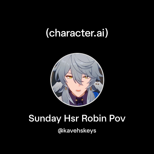 Chat with Sunday Hsr Robin Pov | character.ai | AI Chat, Reimagined ...