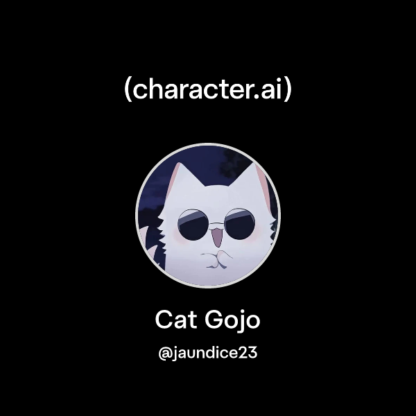 Chat with Cat Gojo | character.ai | AI Chat, Reimagined–Your Words ...