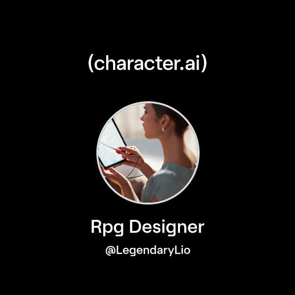 Chat with Rpg Designer | character.ai | Personalized AI for every ...