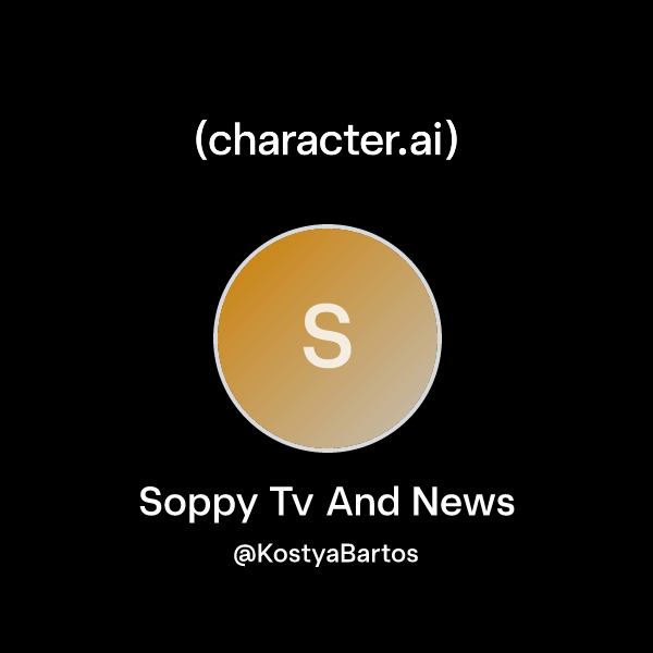 Chat with Soppy Tv And News | character.ai | AI Chat, Reimagined–Your ...