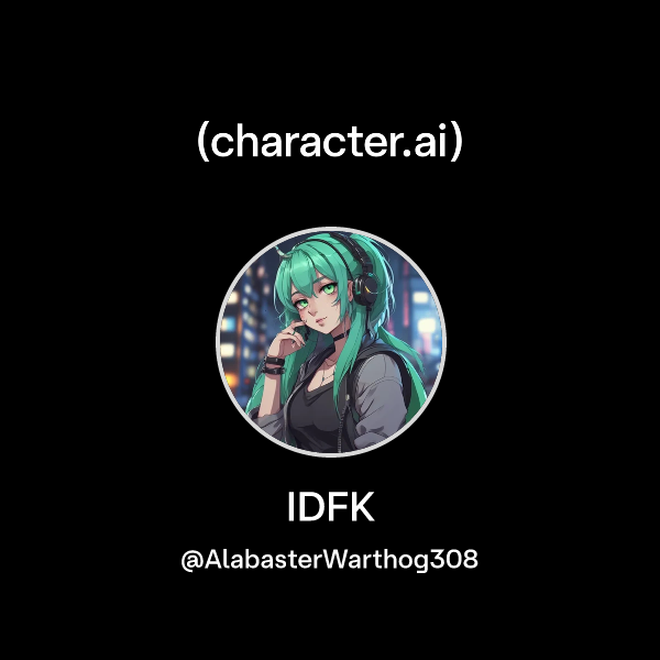 Chat with IDFK | character.ai | AI Chat, Reimagined–Your Words. Your World.