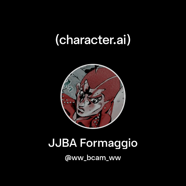 Chat with JJBA Formaggio | character.ai | AI Chat, Reimagined–Your ...