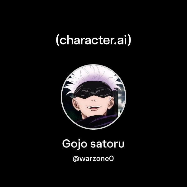 Chat with Gojo satoru | character.ai | Personalized AI for every moment ...