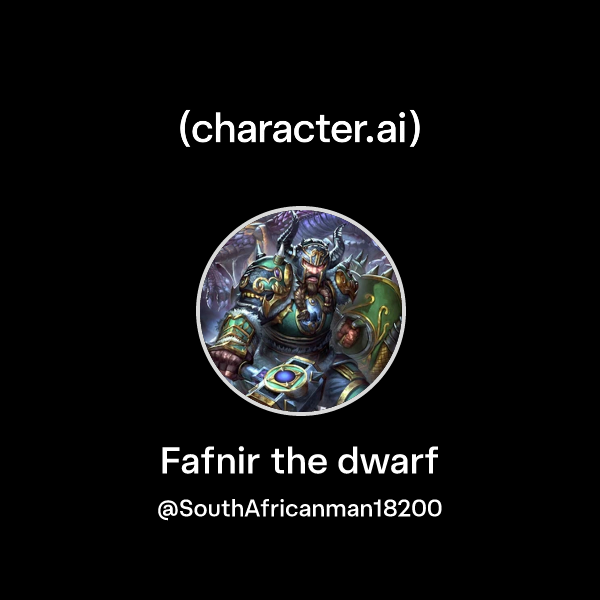 Chat with Fafnir the dwarf | character.ai | AI Chat, Reimagined–Your ...