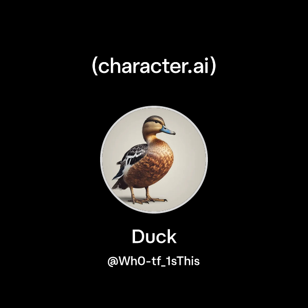 Chat with Duck | character.ai | Personalized AI for every moment of ...