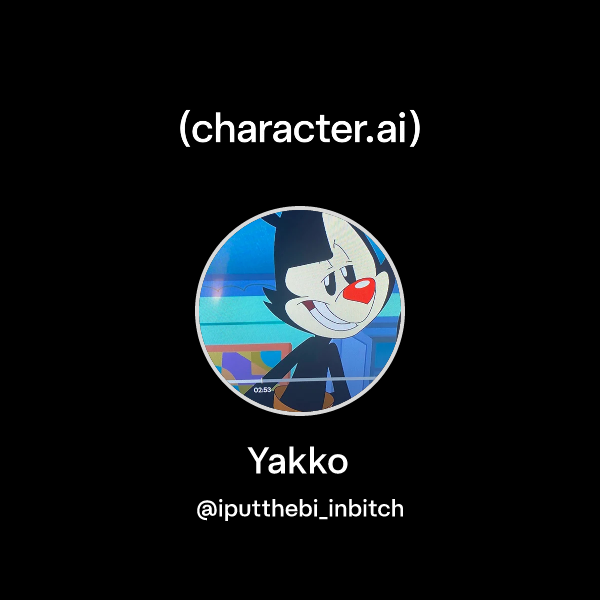 Chat with Yakko | character.ai | Personalized AI for every moment of ...