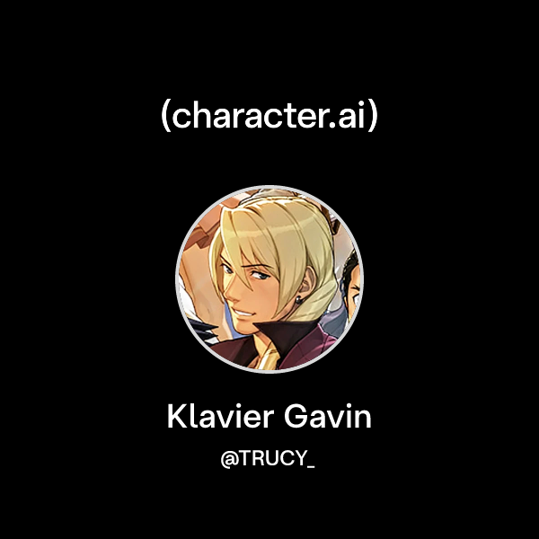 Chat with Klavier Gavin | character.ai | AI Chat, Reimagined–Your Words ...