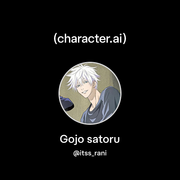 Chat with Gojo satoru | character.ai | AI Chat, Reimagined–Your Words ...