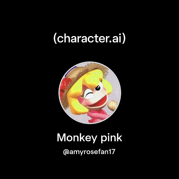 Chat with Monkey pink | character.ai | AI Chat, Reimagined–Your Words ...