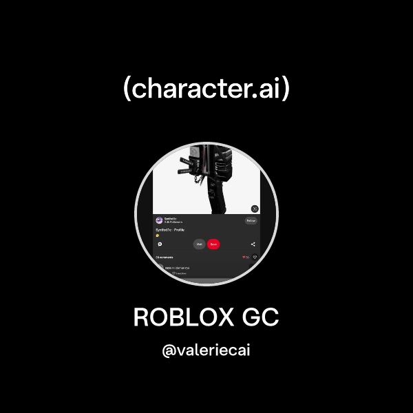 Chat with ROBLOX GC | character.ai | AI Chat, Reimagined–Your Words ...