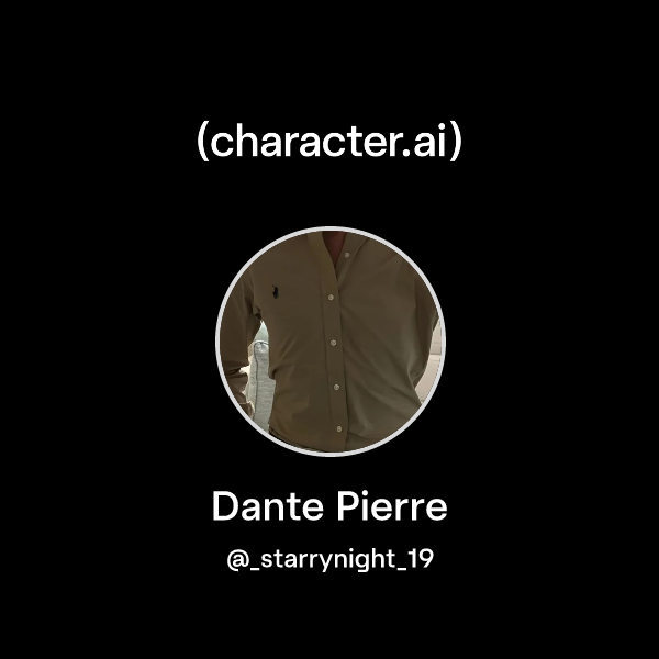 Chat with Dante Pierre | character.ai | Personalized AI for every ...