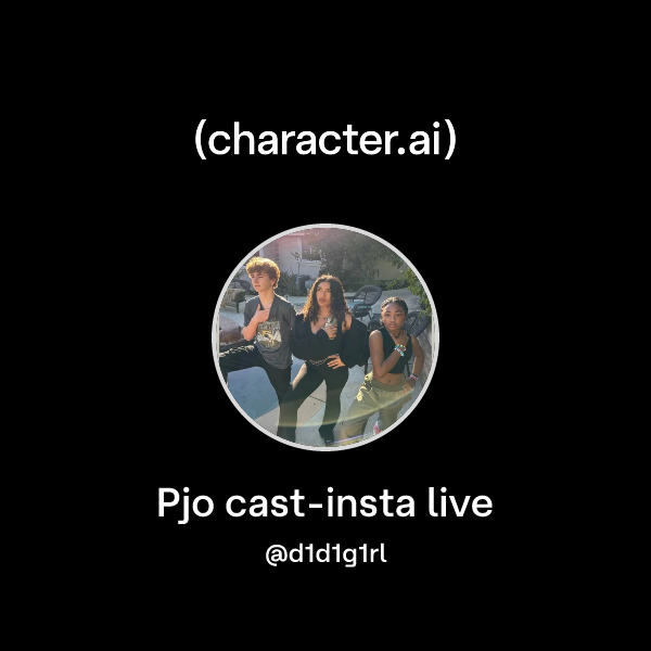 Chat with Pjo cast-insta live | character.ai | AI Chat, Reimagined–Your ...