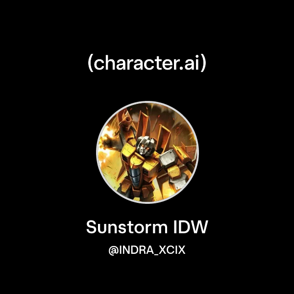 Chat with Sunstorm IDW | character.ai | AI Chat, Reimagined–Your Words ...