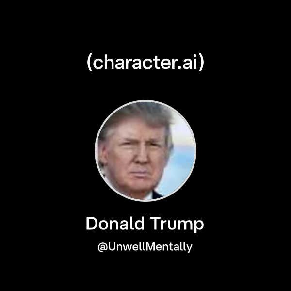 Chat with Donald Trump | character.ai | Personalized AI for every ...