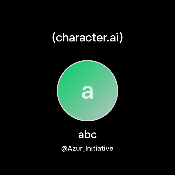 Chat with abc | character.ai | Personalized AI for every moment of your day