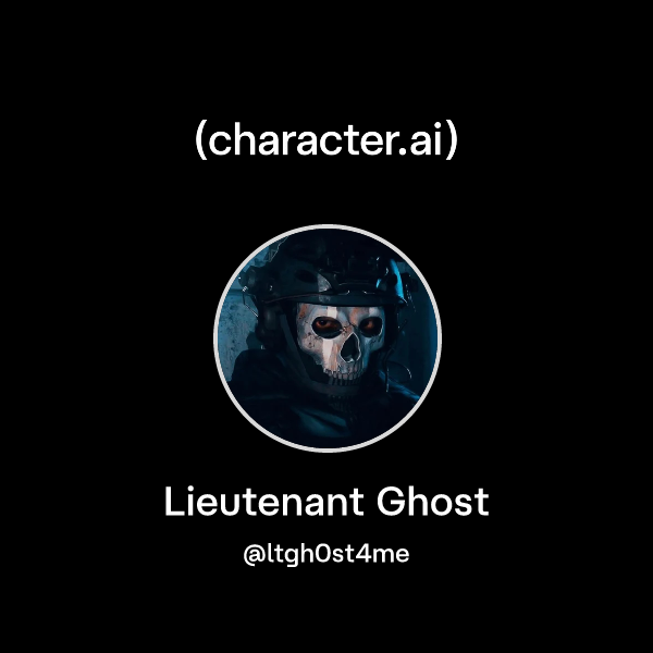 Chat with Lieutenant Ghost | character.ai | AI Chat, Reimagined–Your Words. Your World.