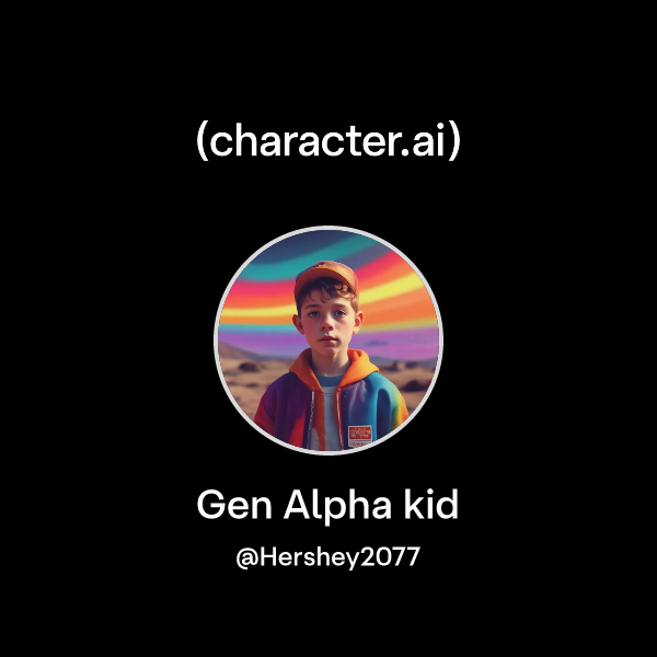 Chat with Gen Alpha kid | character.ai | Personalized AI for every ...