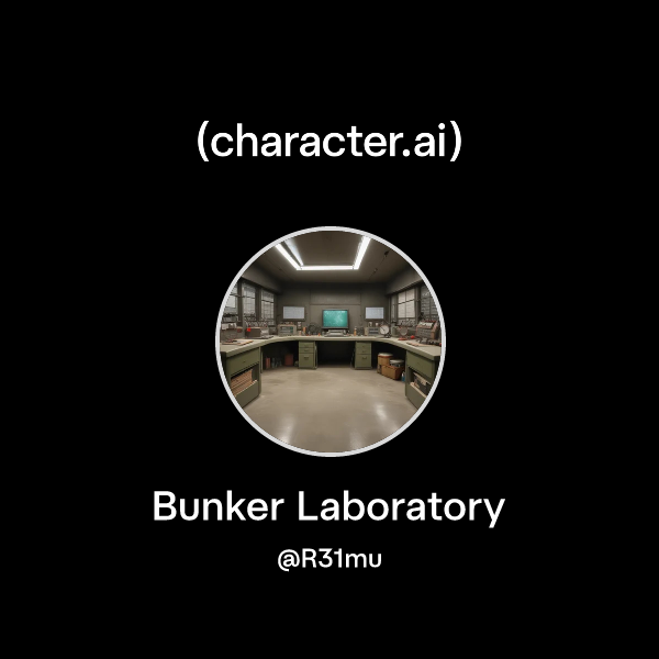 Chat with Bunker Laboratory | character.ai | Personalized AI for every moment of your day