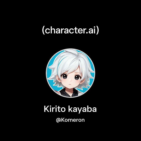 Chat with Kirito kayaba | character.ai | AI Chat, Reimagined–Your Words ...