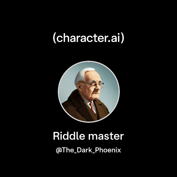 Chat with Riddle master | character.ai | AI Chat, Reimagined–Your Words. Your World.