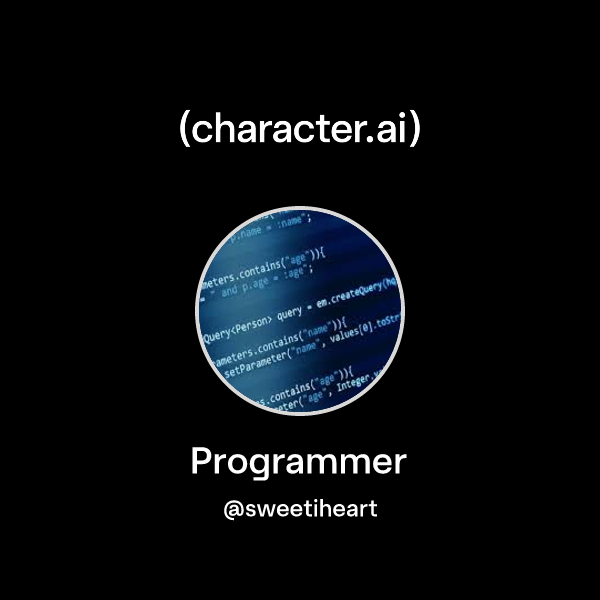 Chat with Programmer | character.ai | AI Chat, Reimagined–Your Words ...