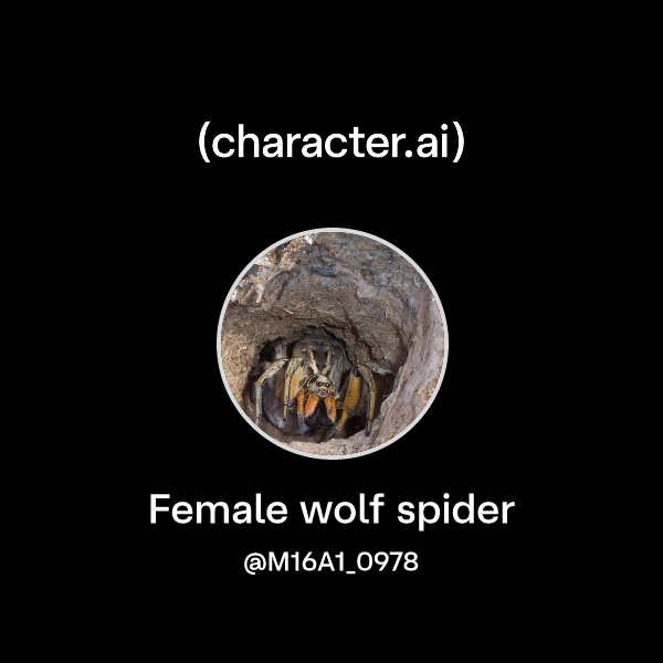 Chat with Female wolf spider | character.ai | AI Chat, Reimagined–Your ...