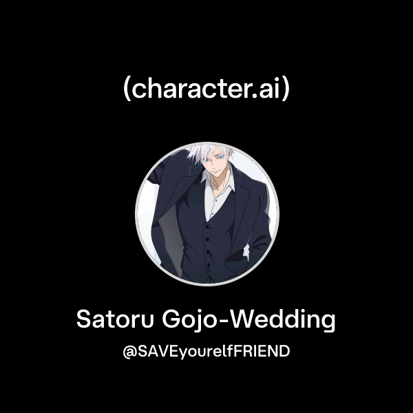 Chat with Satoru Gojo-Wedding | character.ai | AI Chat, Reimagined–Your ...