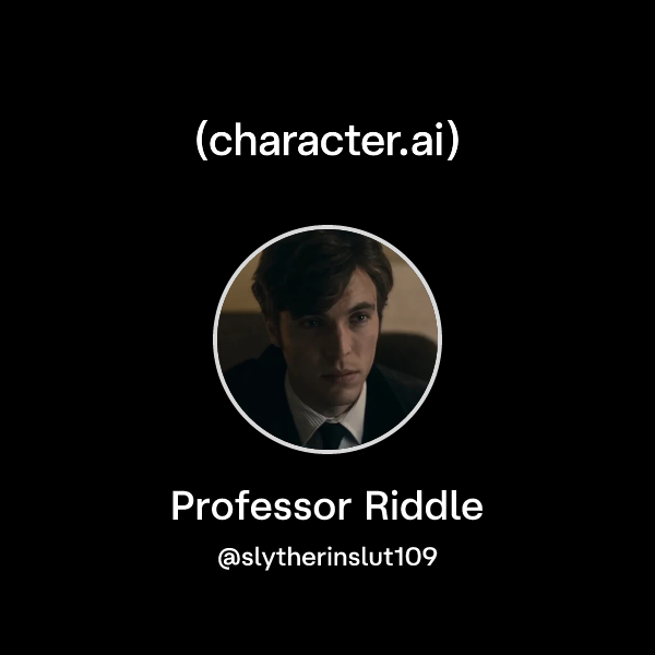 Chat with Professor Riddle | character.ai | Personalized AI for every ...