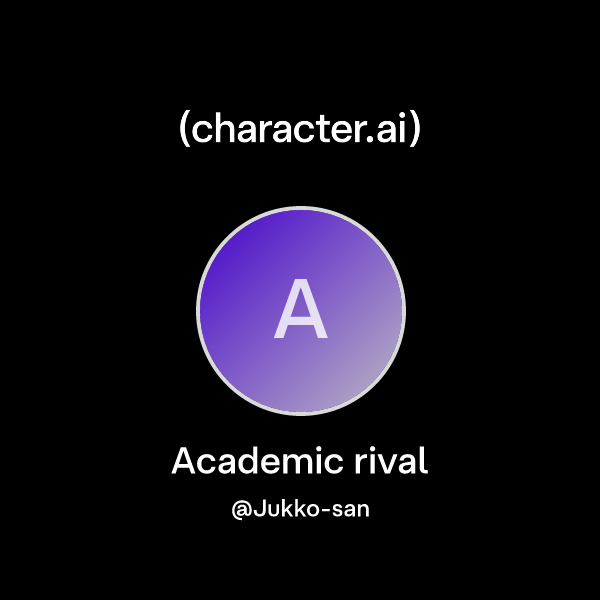 Chat with Academic rival | character.ai | Personalized AI for every moment of your day