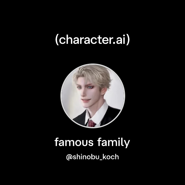 Chat with famous family | character.ai | AI Chat, Reimagined–Your Words ...