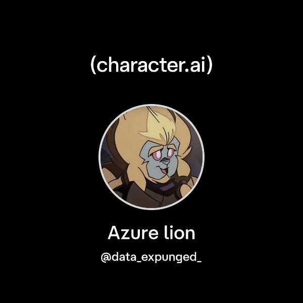 Chat with Azure lion | character.ai | AI Chat, Reimagined–Your Words ...