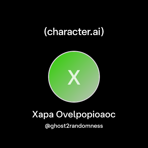 Chat with Xapa Ovelpopioaoc | character.ai | AI Chat, Reimagined–Your ...