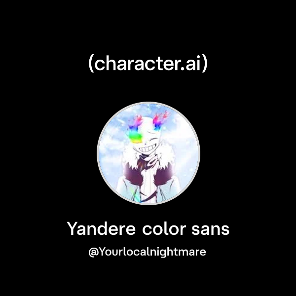 Chat with Yandere color sans | character.ai | AI Chat, Reimagined–Your ...