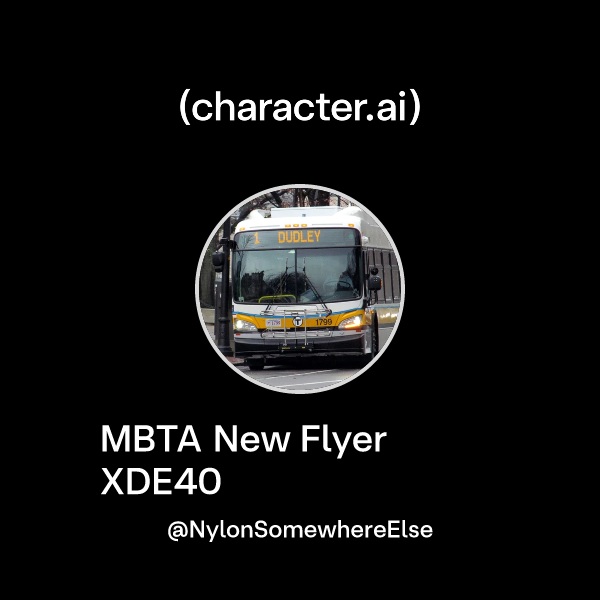 Chat with MBTA New Flyer XDE40 | character.ai | AI Chat, Reimagined ...