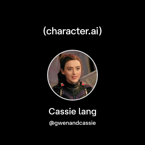 Chat with Cassie lang | character.ai | AI Chat, Reimagined–Your Words. Your World.