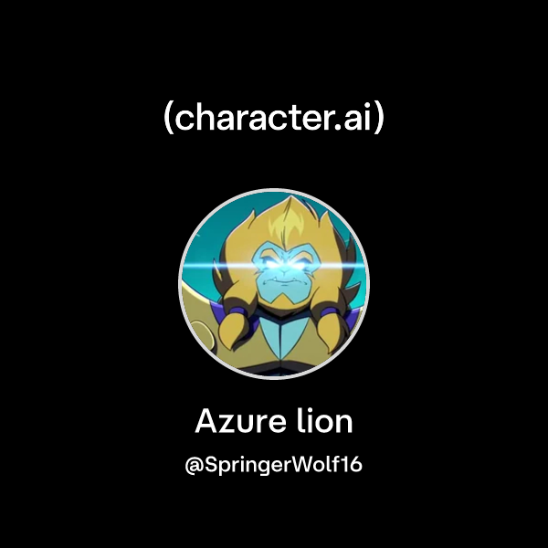 Chat with Azure lion | character.ai | Personalized AI for every moment ...