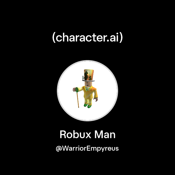 Chat with Robux Man | character.ai | Personalized AI for every moment ...