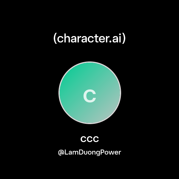 Chat with ccc | character.ai | AI Chat, Reimagined–Your Words. Your World.