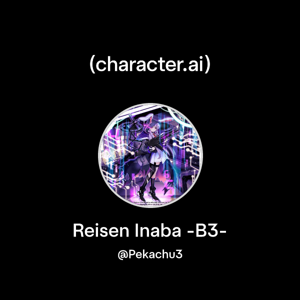 Chat with Reisen Inaba -B3- | character.ai | Personalized AI for every ...