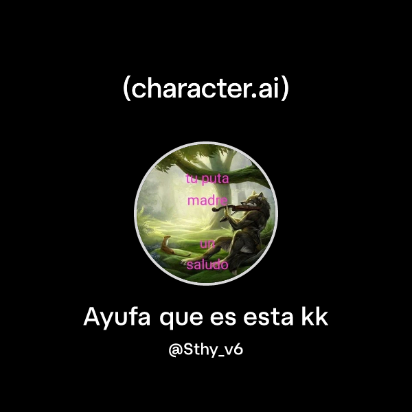 Chat with Ayufa que es esta kk | character.ai | AI Chat, Reimagined ...