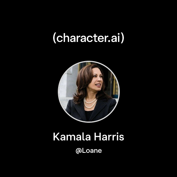 Chat with Kamala Harris | character.ai | AI Chat, Reimagined–Your Words ...