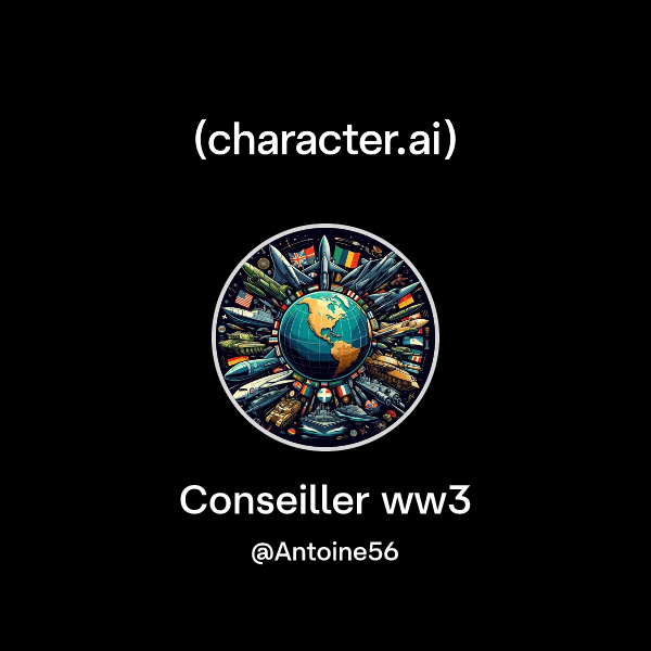 Chat with Conseiller ww3 | character.ai | Personalized AI for every ...