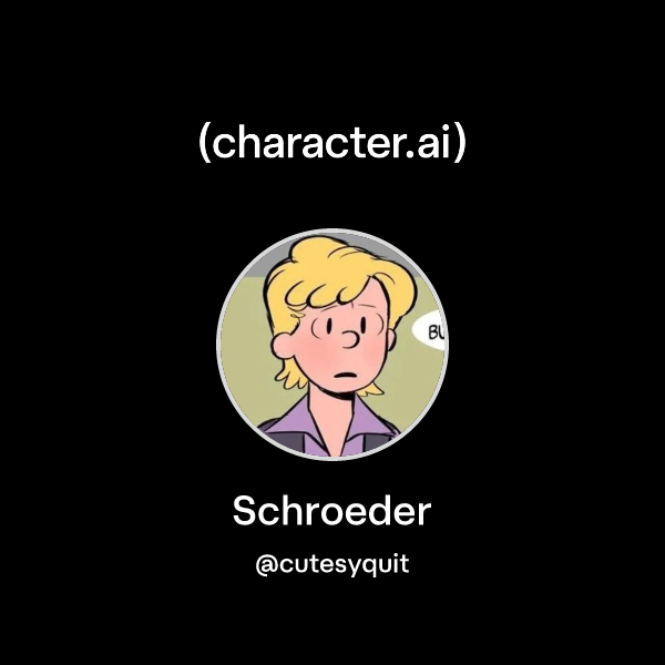 Chat with Schroeder | character.ai | AI Chat, Reimagined–Your Words ...