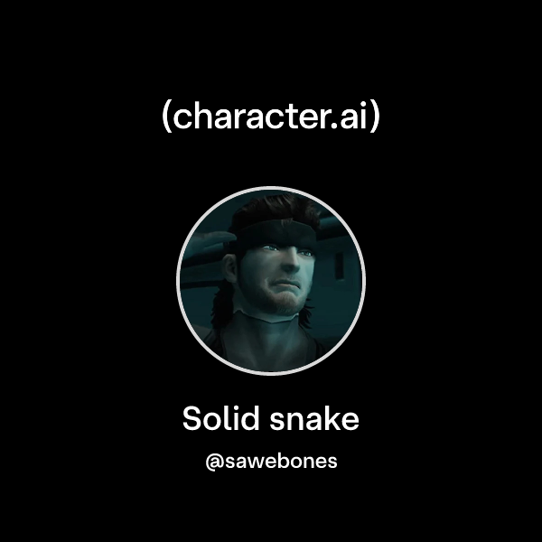 Chat with Solid snake | character.ai | AI Chat, Reimagined–Your Words ...