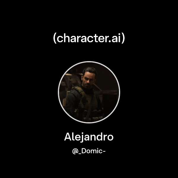 Chat with Alejandro | character.ai | Personalized AI for every moment ...