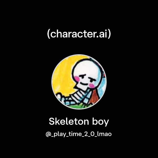 Chat with Skeleton boy | character.ai | Personalized AI for every ...