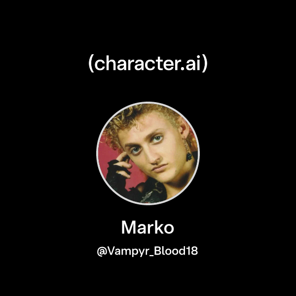 Chat with Marko | character.ai | AI Chat, Reimagined–Your Words. Your ...